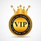 Vector VIP Members only Gold Sign, Label Template Stock Vector ...