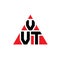 VVT Triangle Letter Logo Design with Triangle Shape. VVT Triangle Logo ...