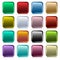Web buttons square set stock vector. Illustration of shade - 18353896