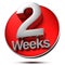 2 Weeks 3d. stock illustration. Illustration of circle - 154409281