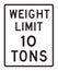 Weight Limit 10 tons stock illustration. Illustration of vehicle ...