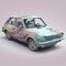 Weirdcore, Grunge, Automobile Scene. Created Using Ai Generative. Stock ...