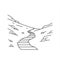 Winding Path Drawing Stock Illustrations – 9,112 Winding Path Drawing ...