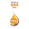 World ORS Day Poster Design Stock Vector - Illustration of post ...