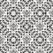 Filipino Folk Art Yakan Vector Seamless Pattern in Black and White ...