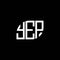 YEP Letter Logo Design on White Background. YEP Creative Initials ...