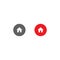 Youtube Home Button Icon Vector. House, Homepage Symbol Illustration ...
