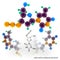 Zidovudine (Azidothymidine, Retrovir) Molecule Structure Stock ...