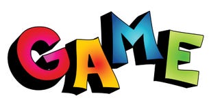 3D kids text isolated stock vector. Illustration of cartoon - 17061259