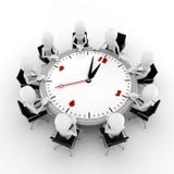 Business Meeting Time. Conference Concept Stock Illustration - Image ...