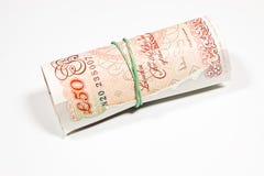 50 Pound Sterling Bank Notes Business Background Stock Photo 21882862 ...