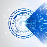 New Future Technology Concept Abstract Background Stock Vector ...