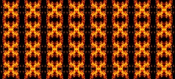 Seamless Background Of Flames. Stock Vector - Illustration of elements ...