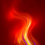 Abstract Magical Flame Illustration Stock Vector - Illustration of form ...