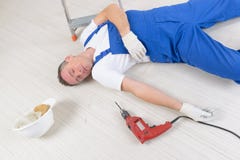 Accident at work stock photo. Image of drop, employment - 36785548
