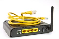 ADSL modem stock photo. Image of router, data, modem - 23597514