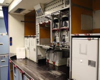 Rear Galley Of A Boeing 787 Dreamliner At Singapore Airshow February ...