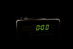 Late-night Digital Alarm Clock Stock Photo - Image: 5095420