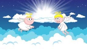 Angels Heaven Stock Illustrations – 1,519 Angels Heaven Stock ...