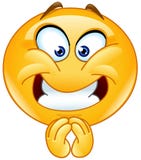 Bitten von Emoticon vektor abbildung. Illustration von bitten - 41405302