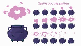 A Sprite Sheet, A Water Trap, A Splash, A Bubble. Animation For A Game ...