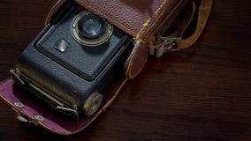 Antique wood camera stock photo. Image of antique, wood - 17175770