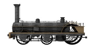 Steam Locomotive Side View Stock Photos, Images, & Pictures - 162 Images