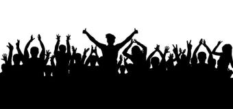 Men Standing Ovation Clapping Applause Stock Image - Illustration of ...