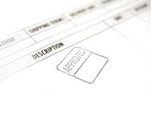 Received Invoice With Stamp Stock Image - Image of stamp, office: 8360083