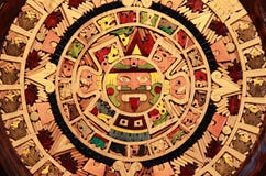 Aztec Calendar stock photo. Image of aztec, calendar, stone - 9134202
