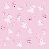 Diaper Pins Border Stock Photos - Image: 13712453