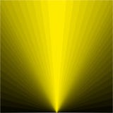 Yellow Retro Vintage Style Background With Sun Rays Vector Illustration ...