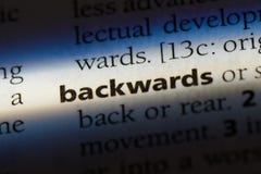 Backwards Stock Images - Download 5,195 Royalty Free Photos
