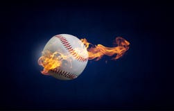 Ball burning in fire stock image. Image of leisure, closeup - 121306073