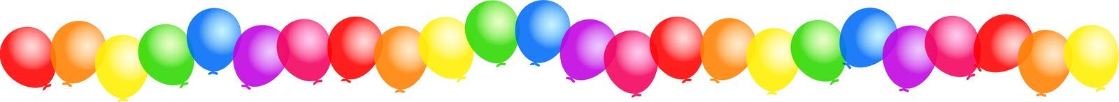 Ballon-Rand vektor abbildung. Illustration von seite, ränder - 45847