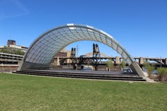 Band Shell Outdoor Amphitheater Stock Image - Image of arts, opera ...