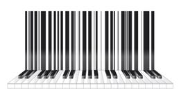 Piano Barcode stock vector. Illustration of artwork, piano - 7001109