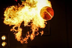 Basketball Flames Stock Photos, Images, & Pictures - 16 Images