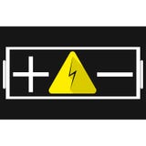 Battery With Plus Minus Sign Isolated Royalty Free Stock Image - Image ...