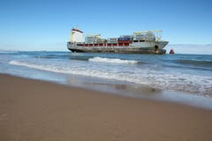 Beached Ship Editorial Photography - Image: 26998942