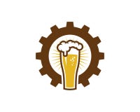 Beer Logo Design Element Stock Vector - Image: 59160053