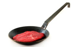 Tenderized Raw Minute Steaks Stock Photography - Image: 35701622