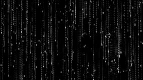 Matrix Binary Rain stock video footage. Illustration of loop - 35367971