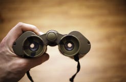 Hand Binoculars stock photo. Image of teen, close, concept - 470954