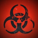Biohazard Sign & Spill stock image. Image of spill, slime - 9956397