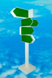 Blank Direction Signpost Royalty Free Stock Photos - Image: 11995468