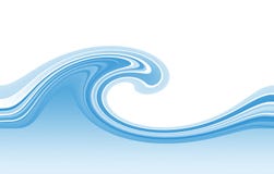 Welle vektor abbildung. Illustration von welle, karikatur - 42645268