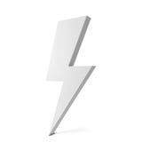 Blitz-Symbol 2 vektor abbildung. Illustration von spannung - 8354322