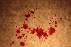 Blood Splattered Old Stained Parchment Stock Illustration ...