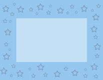 Blue stars frame stock vector. Illustration of graphic - 6919053